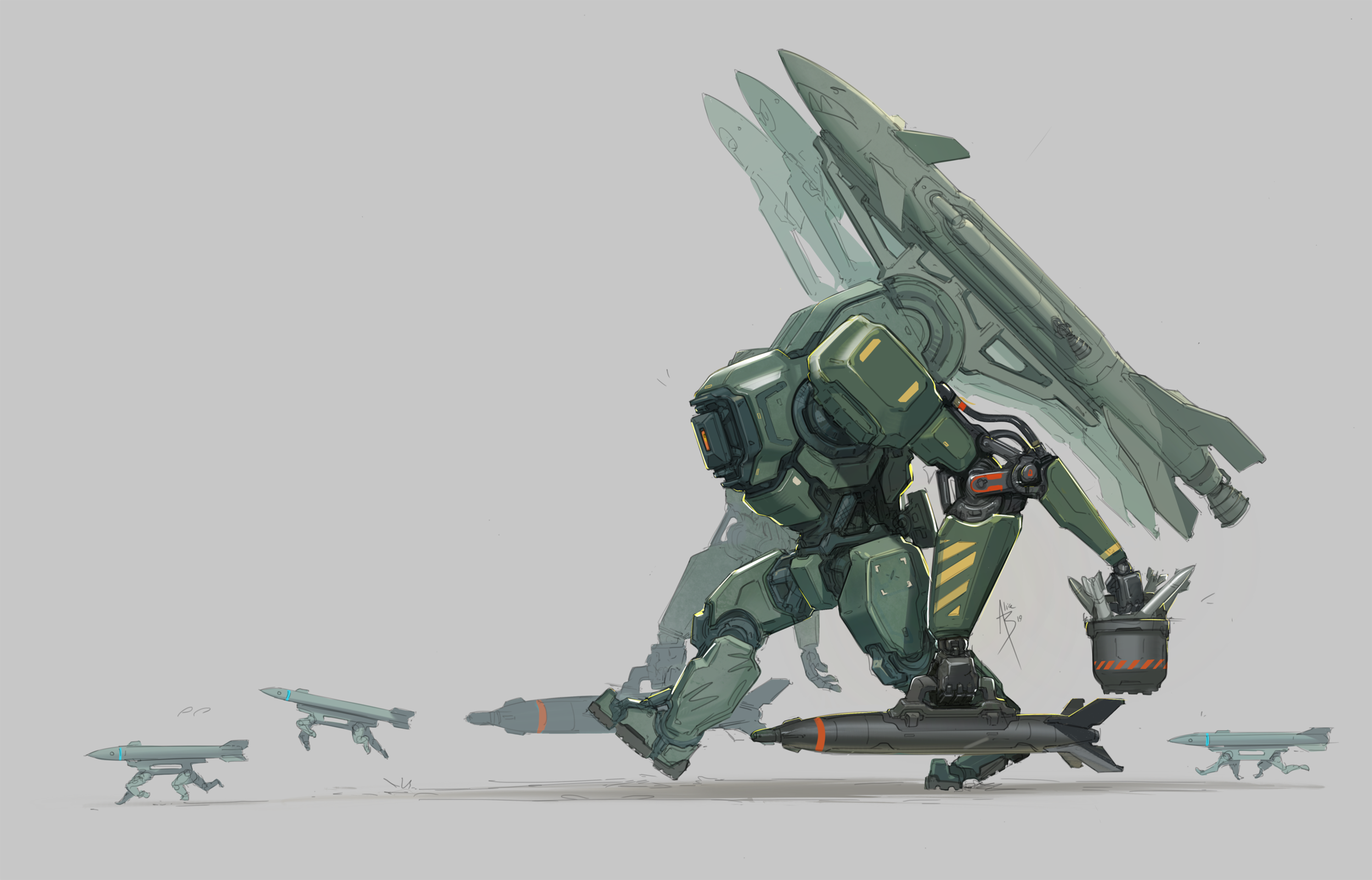 Robots & Mechs — Mechanized Monsters