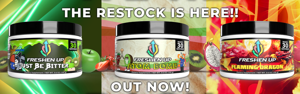 Freshen Up Hydration - Cleanest Energy Formula in Gaming & Fitness