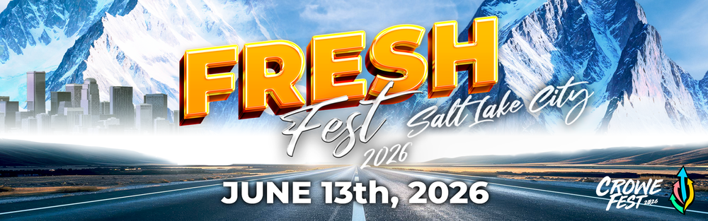 Fresh Fest x Crowe Fest 2026 — Freshen Up Hydration
