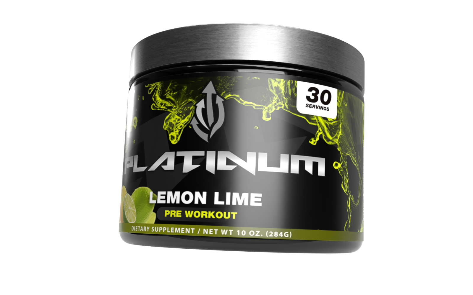 PLATINUM- Lemon Lime (Pre-Workout) — Freshen Up Hydration