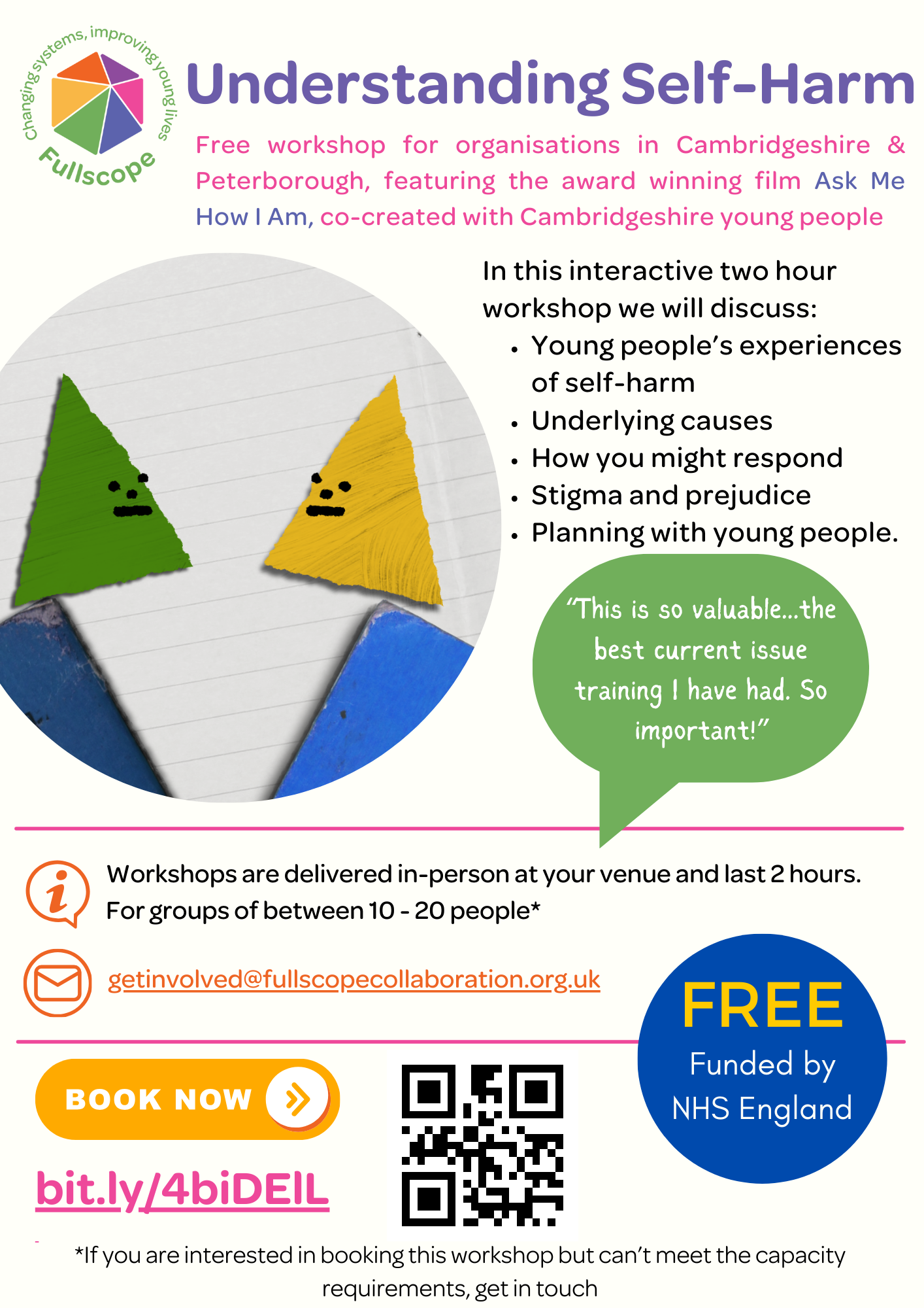 Amplifying Understanding: Expanding the Reach of the Self-Harm Project ...