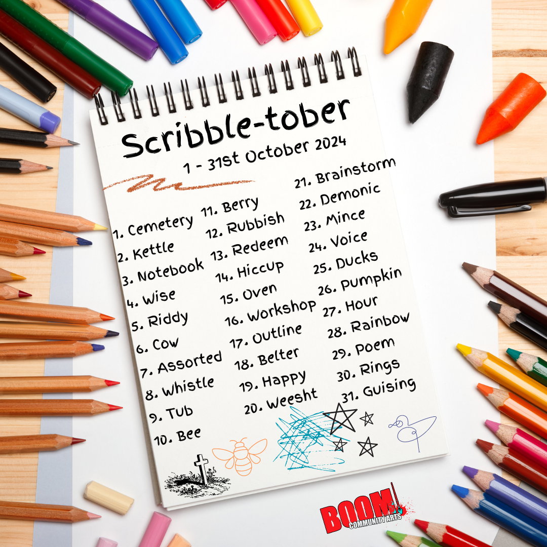 Scribble-tober 2024 — Boom! Community Arts