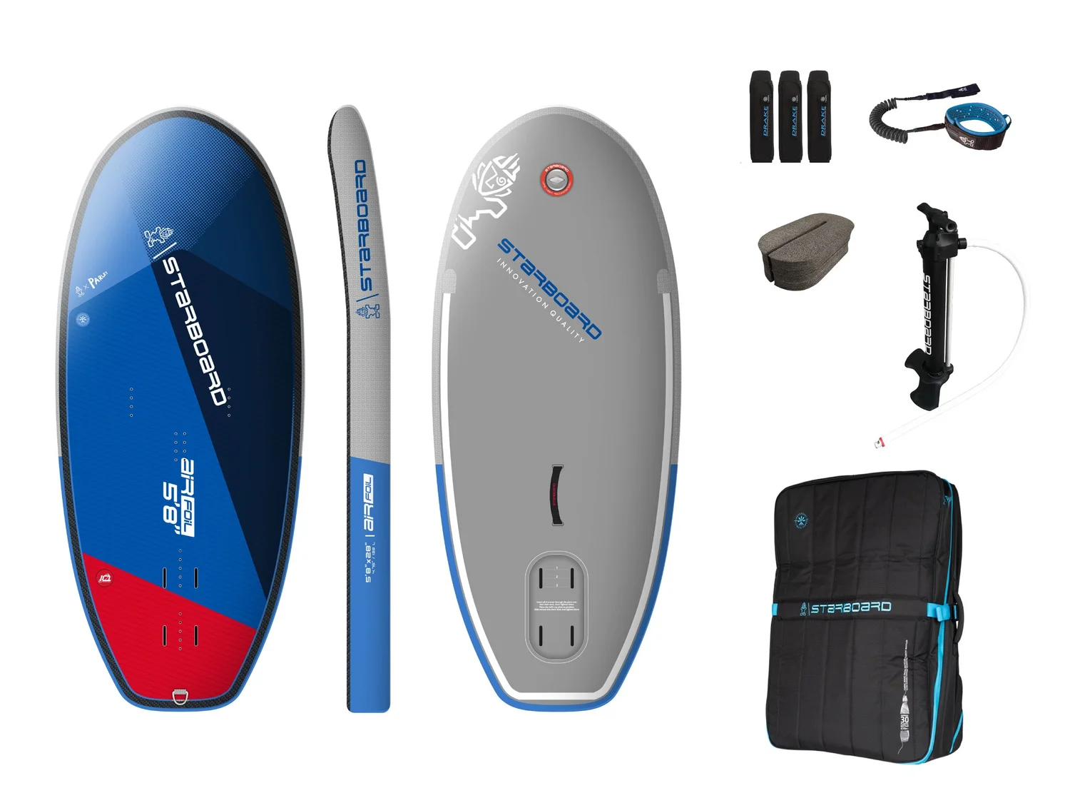 STARBOARD - Airfoil Board - Das Aufblasbare WIngfoil Board — Supbox