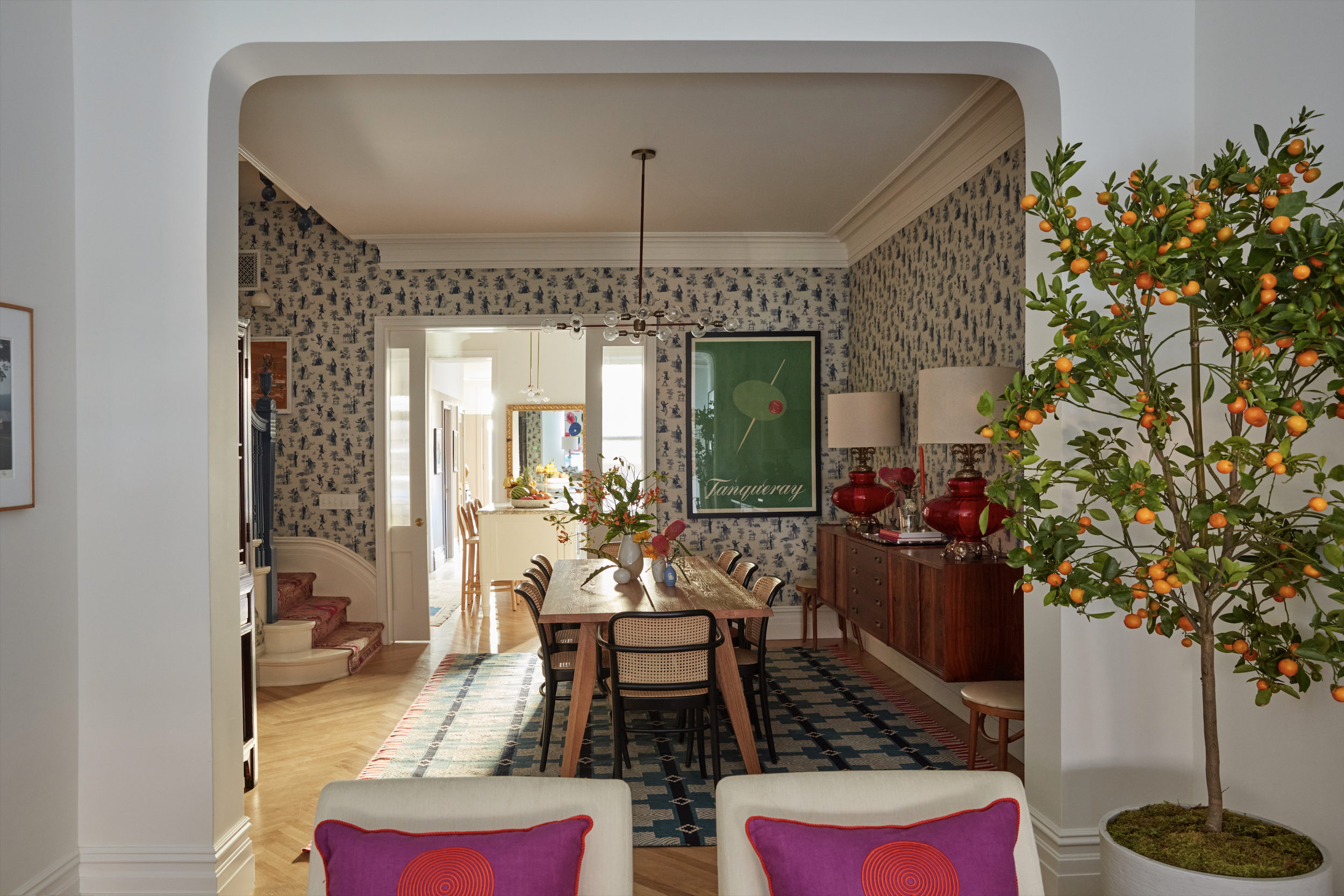 Colorful Brooklyn Brownstone Interior – Historic Meets Personal — Mary ...