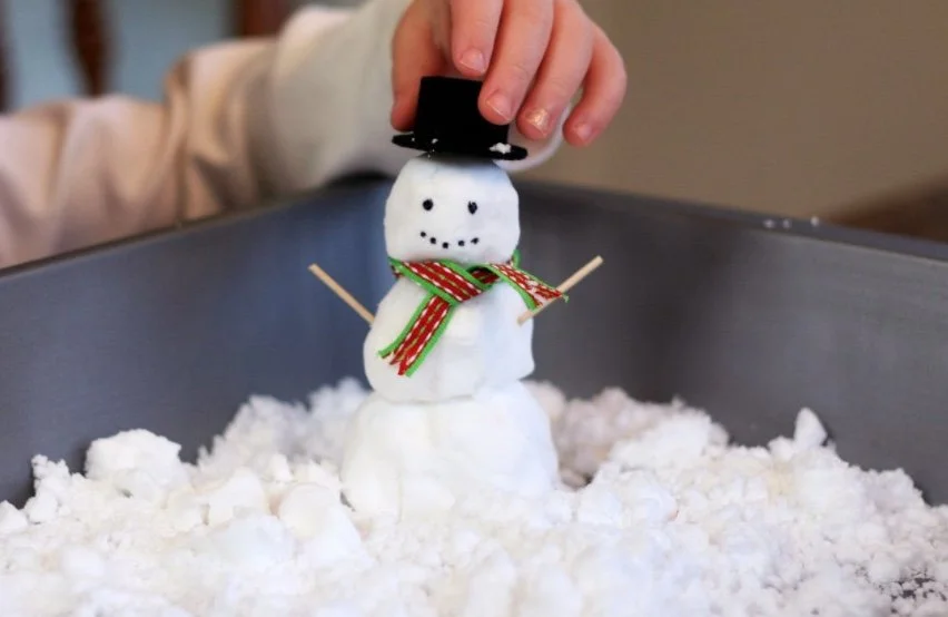 Indoor Snow Play Activities — Balanced Family Academy