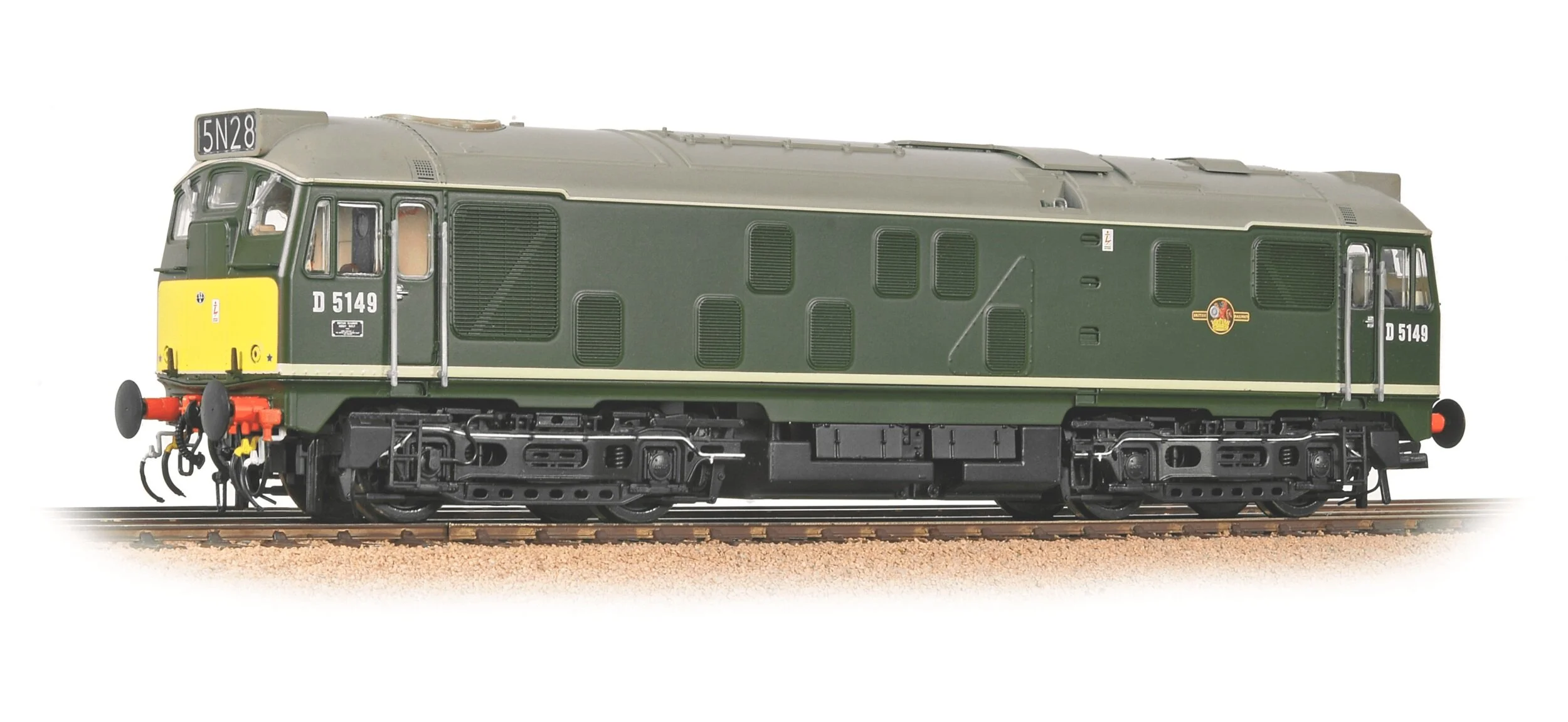 EFE Rail Class 58 in weathered BR Railfreight livery E84005 — MIB Models