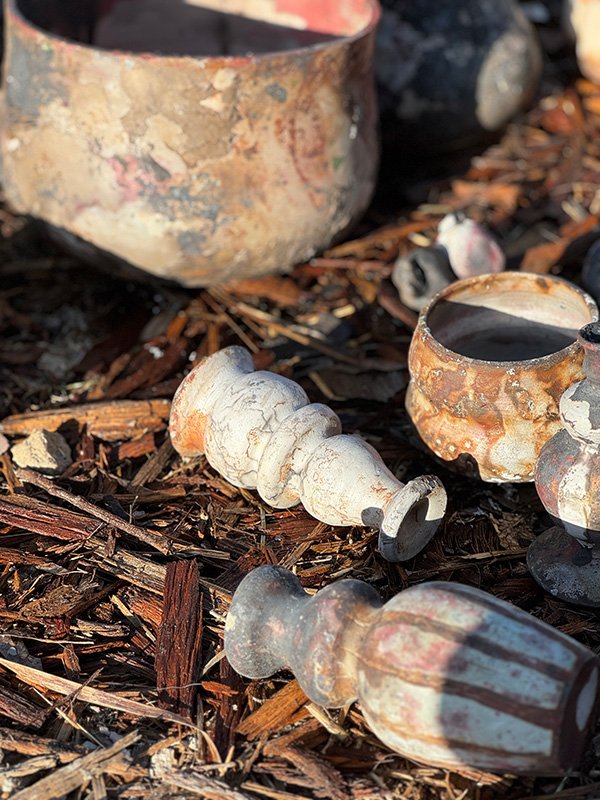 TERALTA ART - Maggie’s Guide to Cleaning and Finishing your Pit Fire Pots