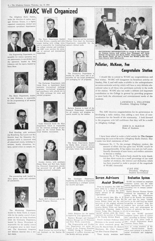 History of WARC — WARC 90.3 FM