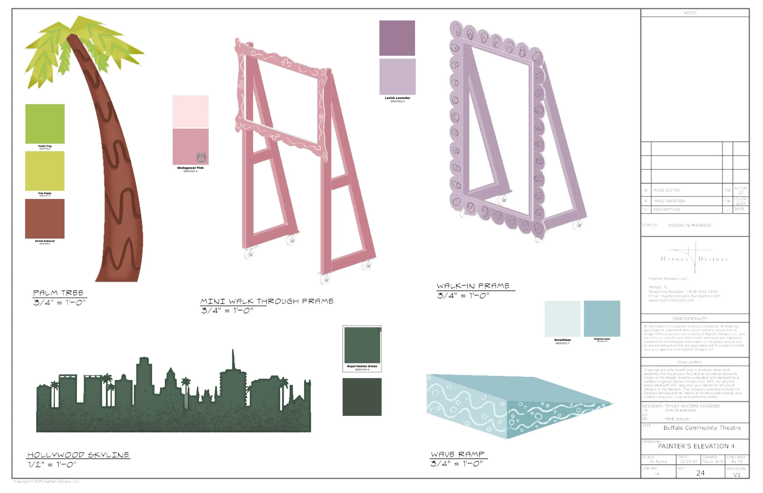 The Musical Adventures of Flat Stanley, Scenic Design — Taylor Walters ...