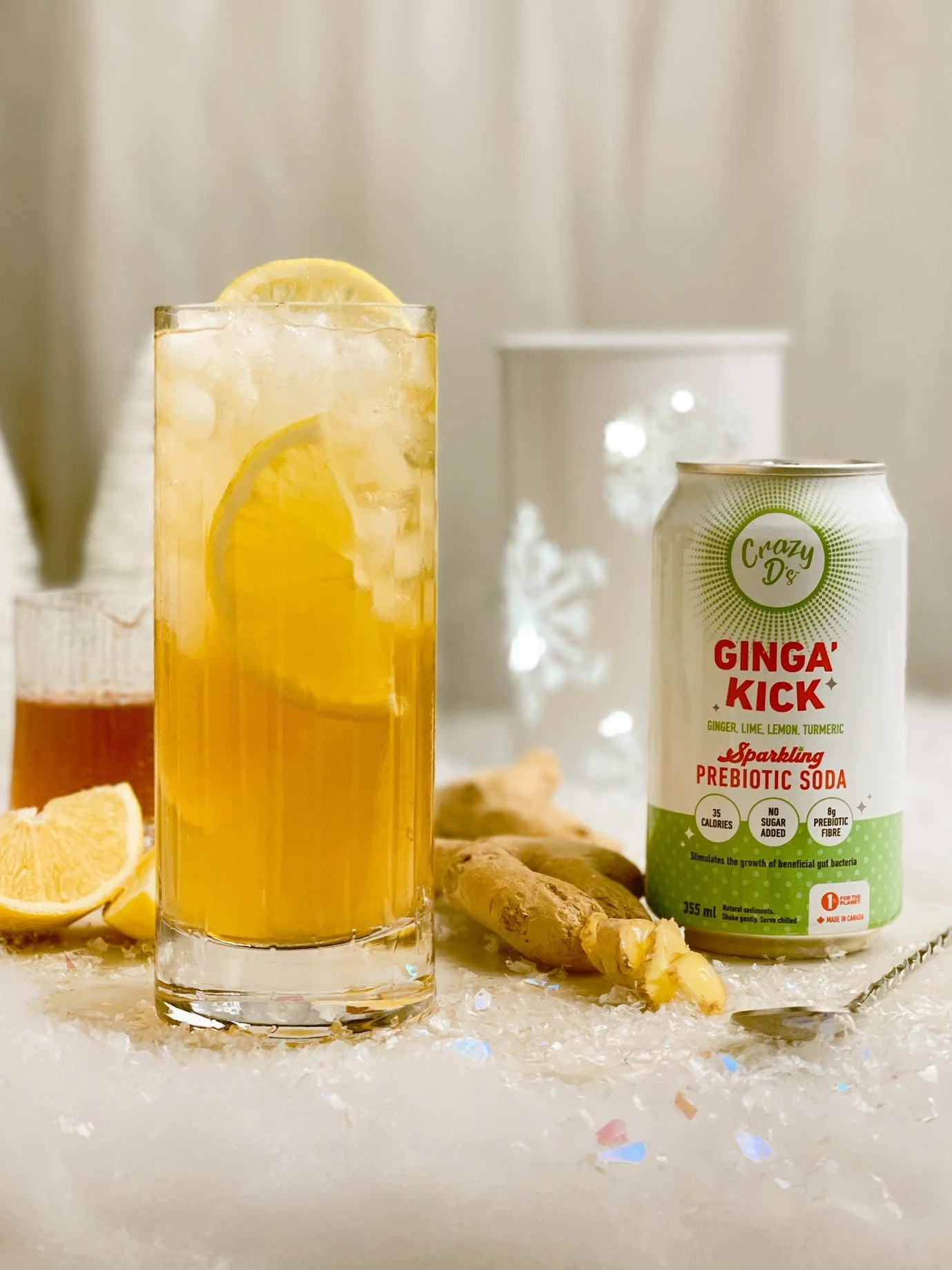 Non-alcoholic Bourbon Switchel Healthy Mocktail | Some Good Clean Fun ...