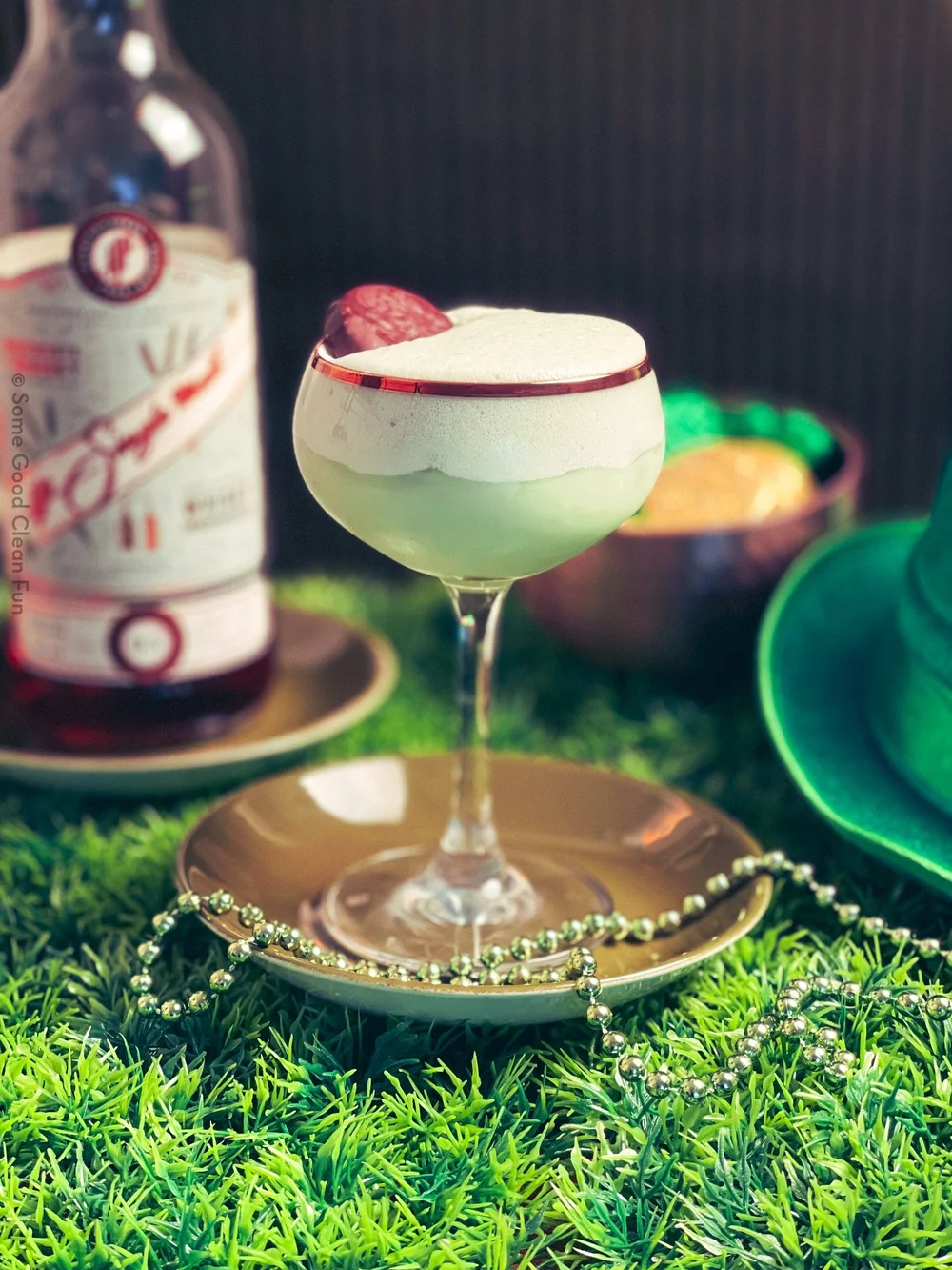 Shamrock Shake Mocktail | Some Good Clean Fun by Sarah Kate