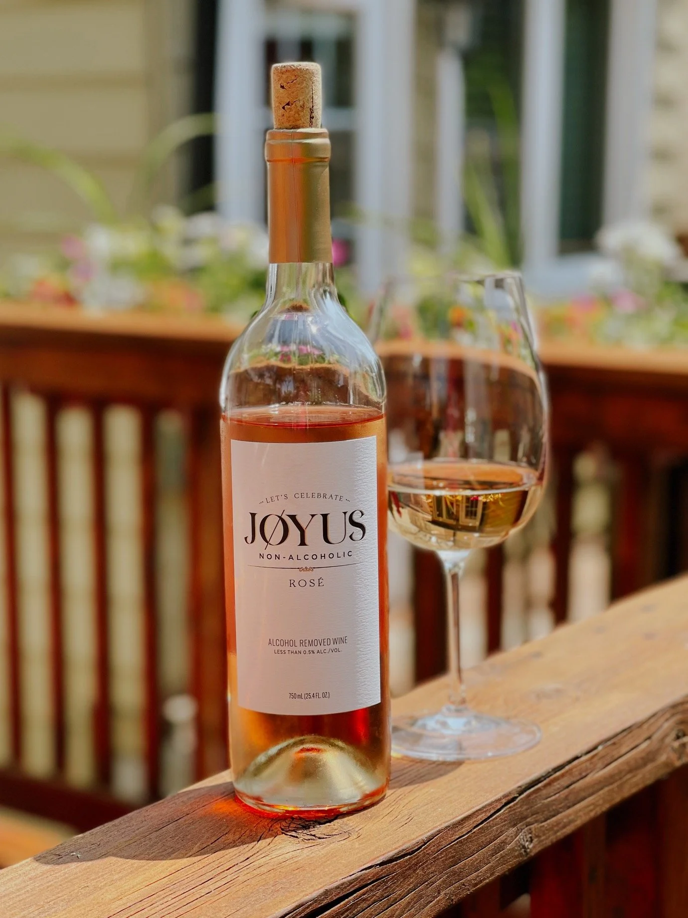Joyus Rose Non-Alcoholic Wine - A Basic Option | Some Good Clean Fun by ...