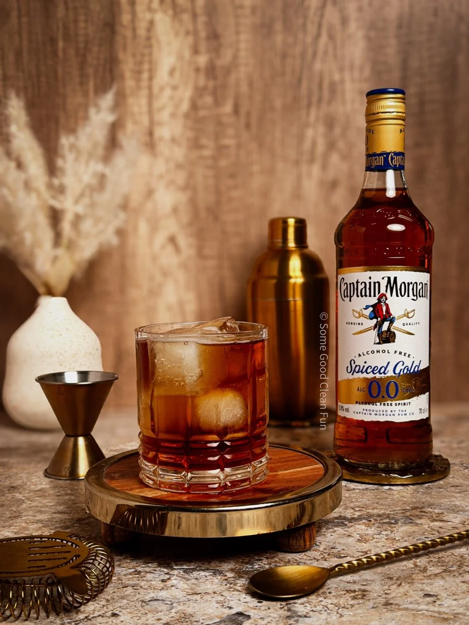 Captain Morgan Alcohol Free Spiced Gold 0.0 Review | Some Good Clean ...