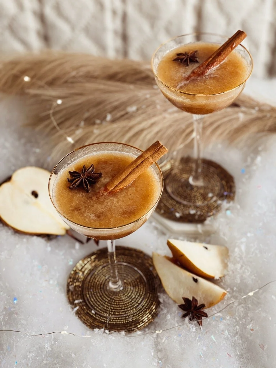 Roasted Vanilla Pear Bellini For Christmas | Some Good Clean Fun by ...