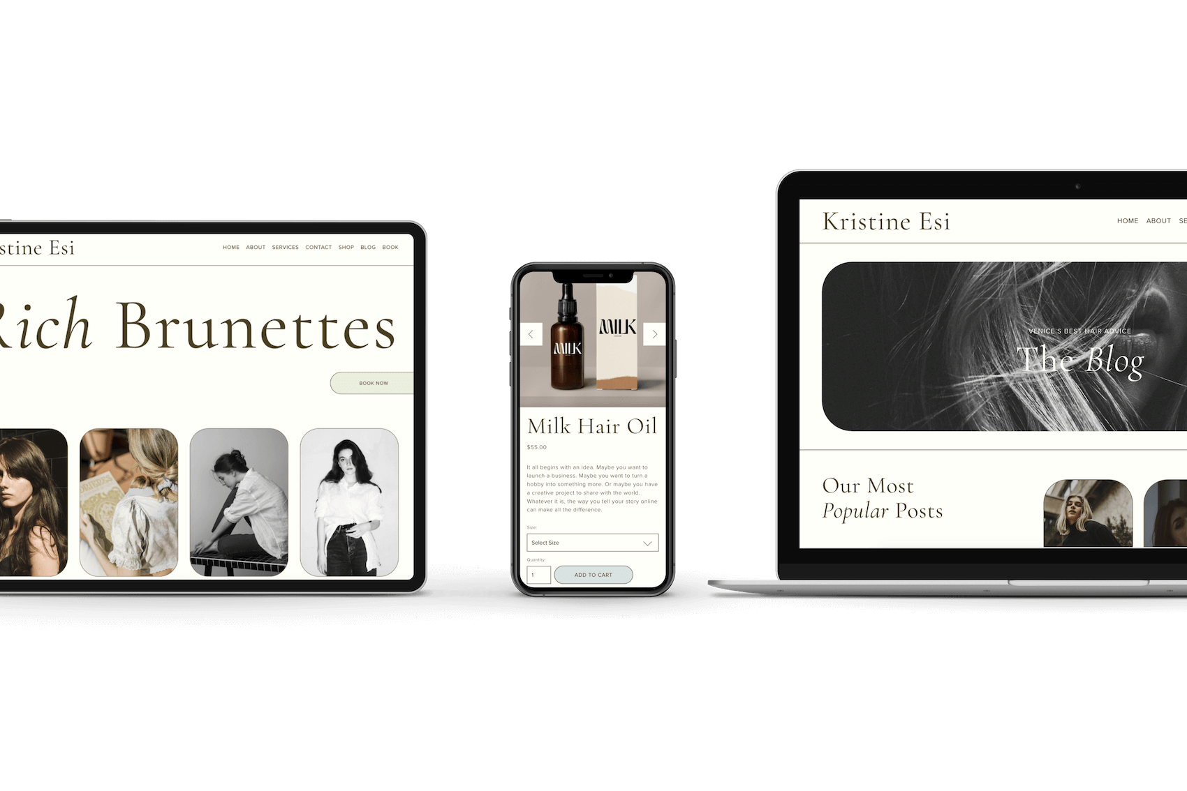 Web Design Portfolio- HJM Studio Award Winning Web Design