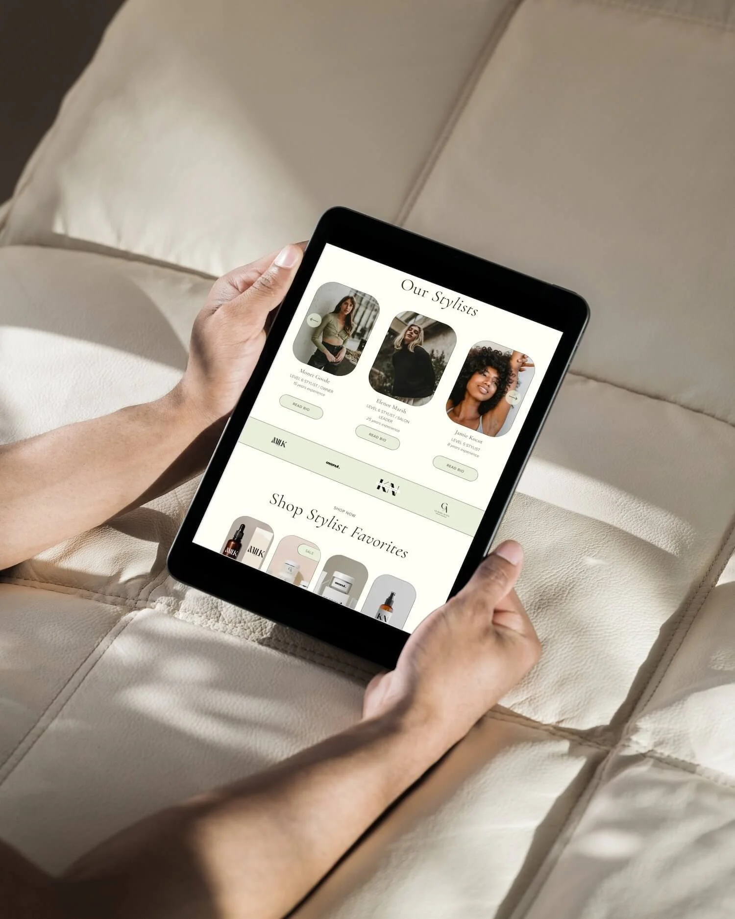 Case Study - Squarespace Template Development- HJM Studio