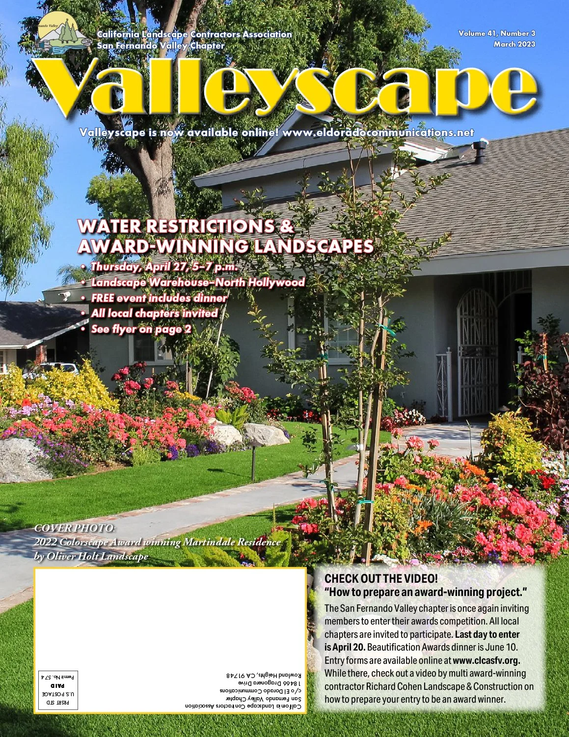 Valleyscape Magazine — El Dorado Communications