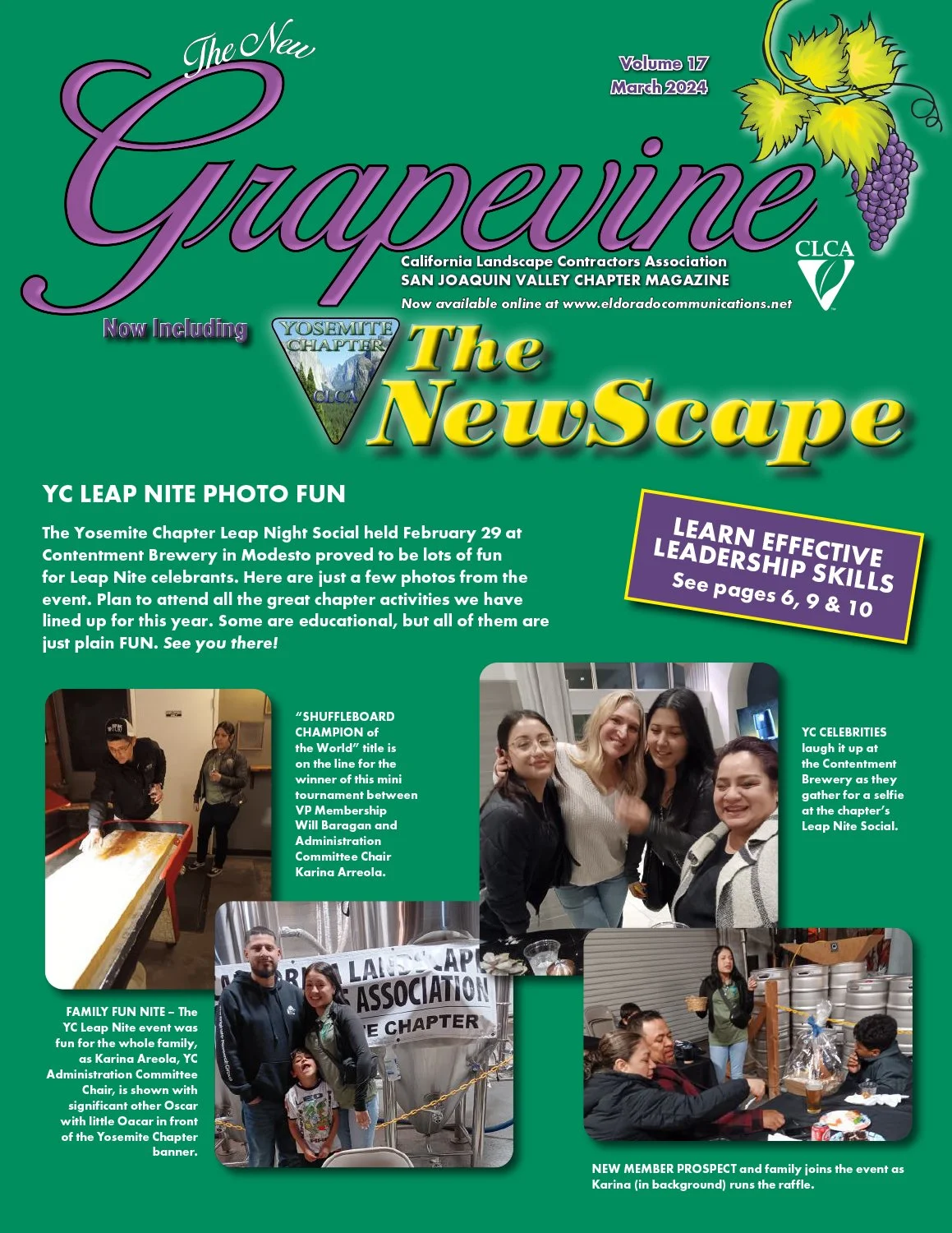 Grapevine/NewScape Magazine — El Dorado Communications