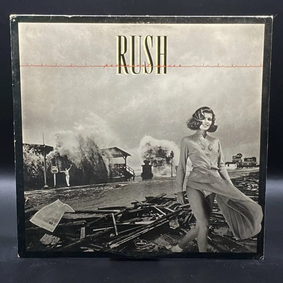 Rush - Permanent Waves 12" vinyl record — Ominous Synths Records