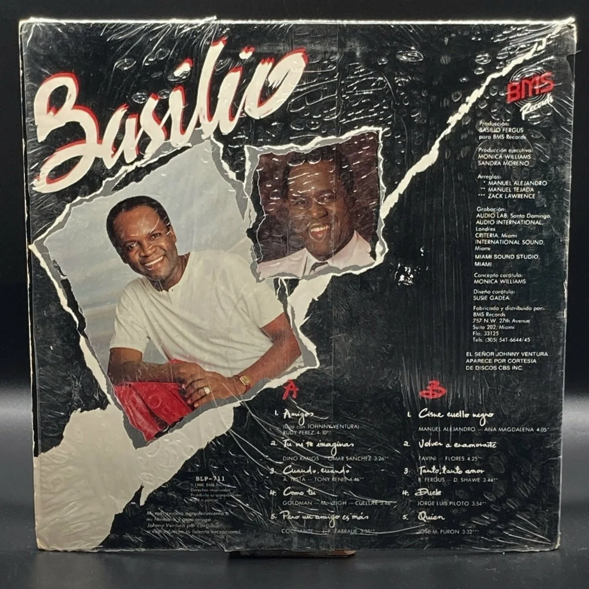 Basilio - Super Exitos! 12" vinyl record — Ominous Synths Records