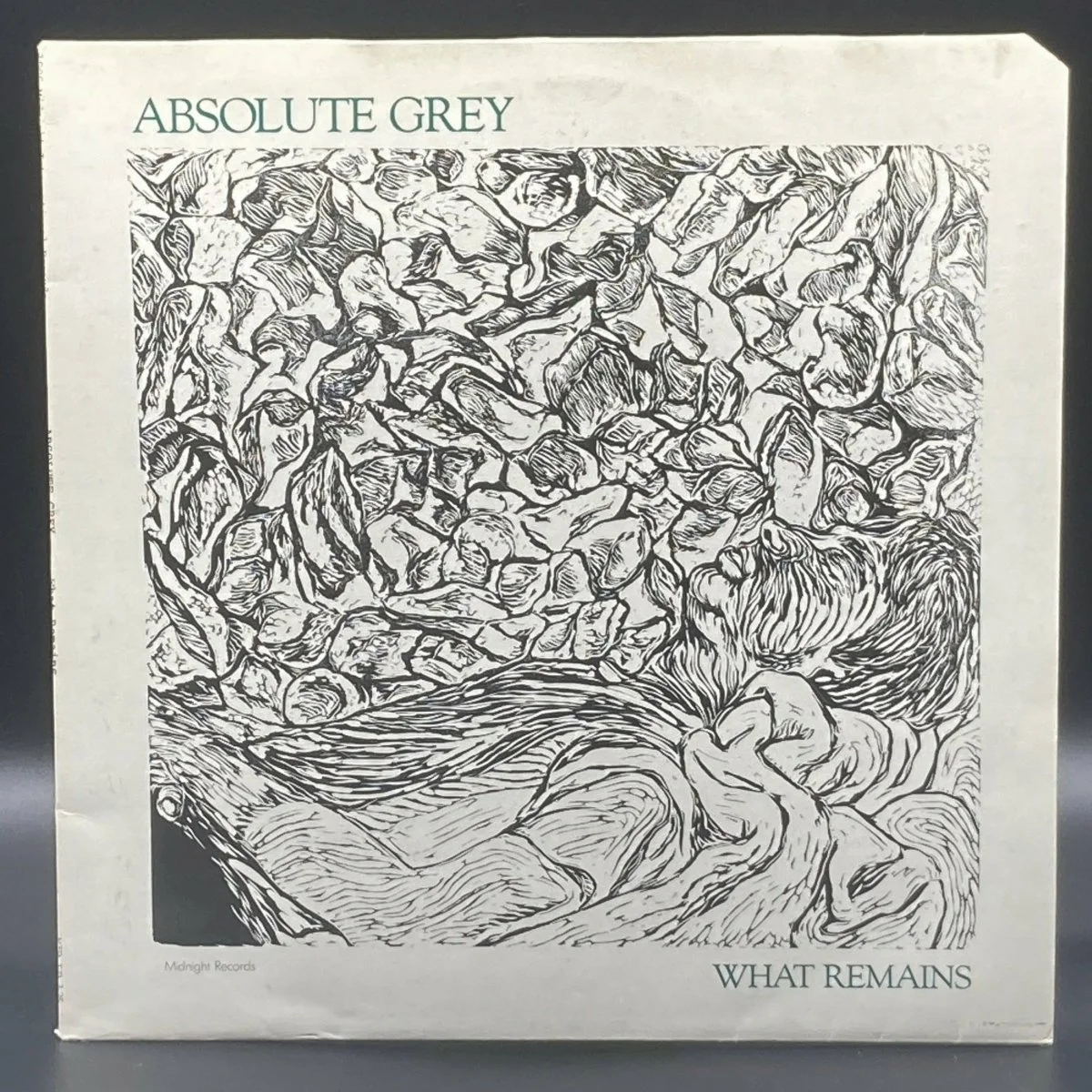 Absolute Grey - What Remains 12" vinyl record — Ominous Synths Records