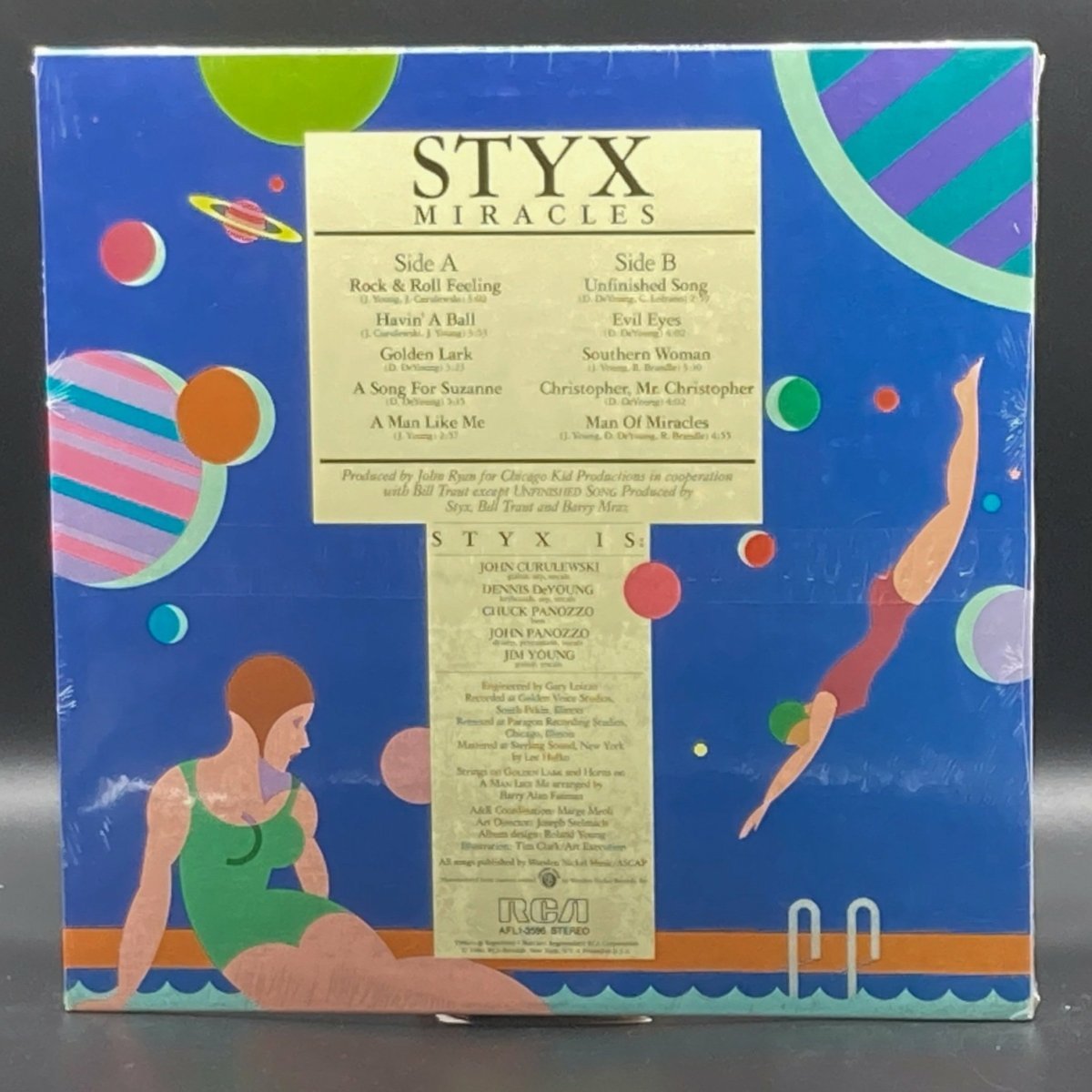 Styx - Styx I 12" vinyl record — Ominous Synths Records