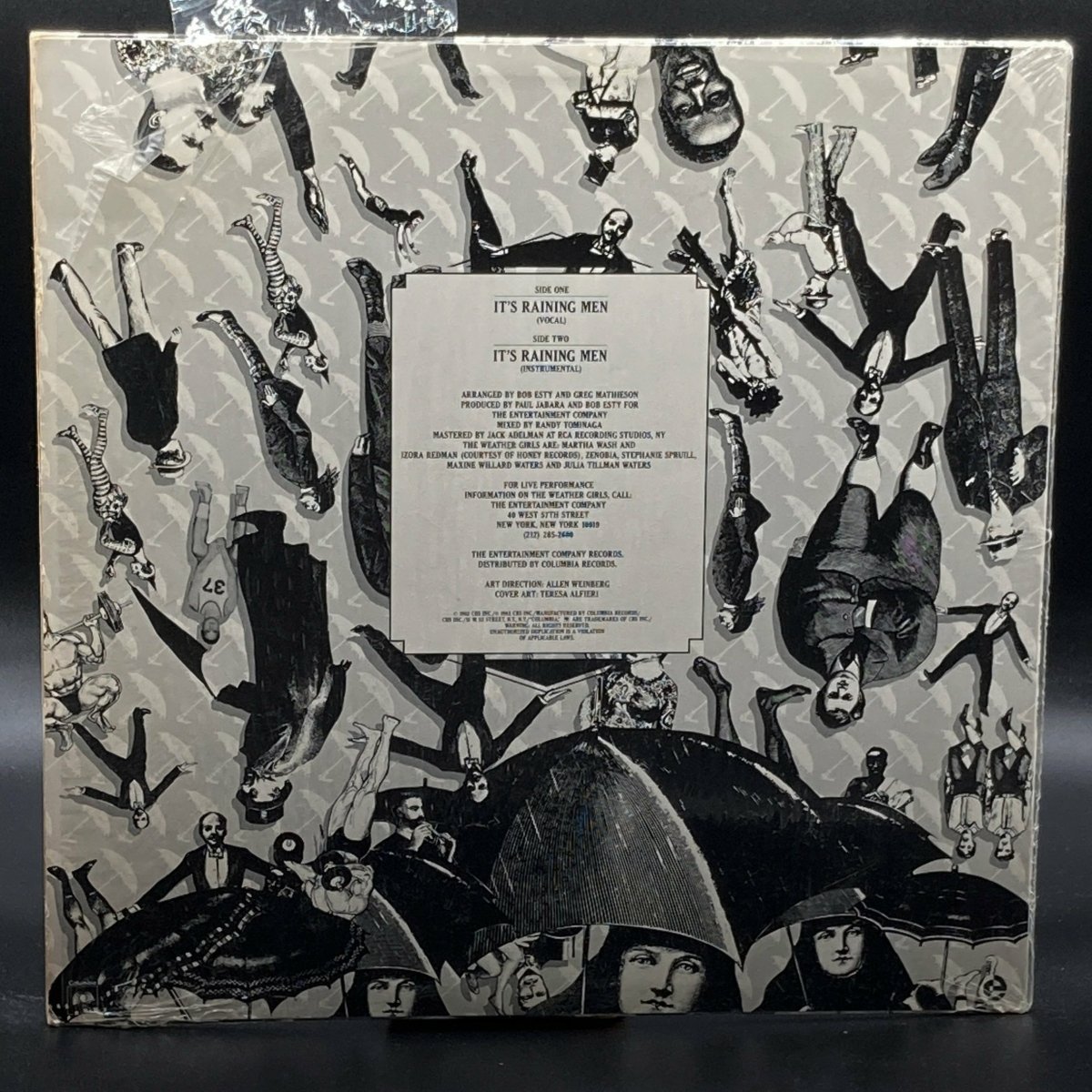 The Weather Girls - It's Raining Men (Single) 12" vinyl — Ominous ...