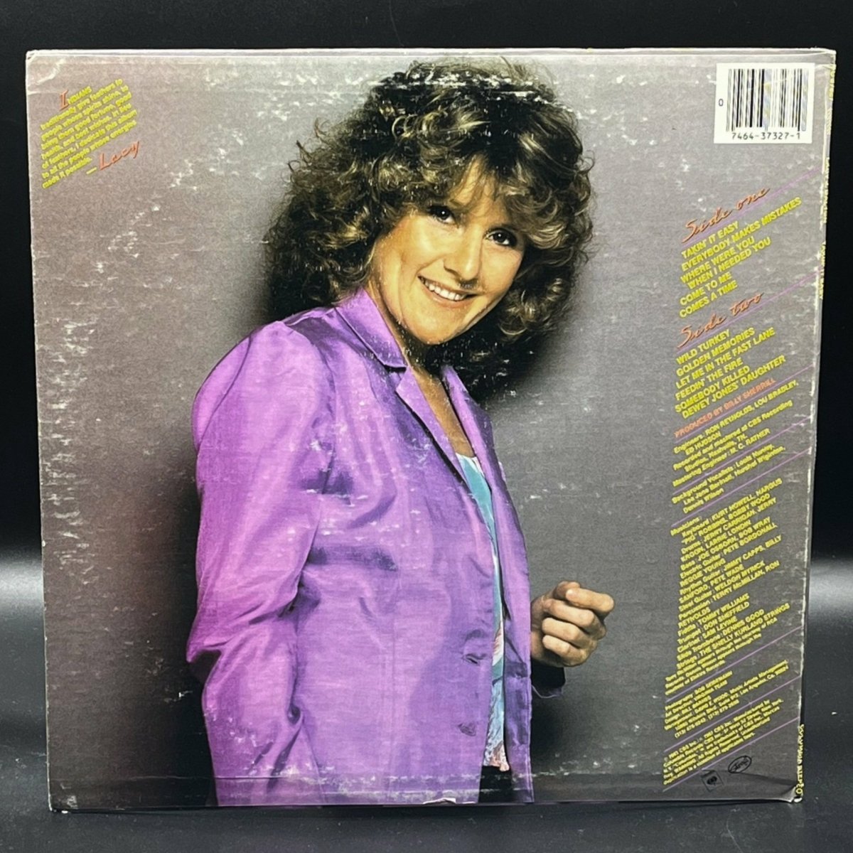 Lacy J. Dalton - Takin' It Easy 12" vinyl record — Ominous Synths Records