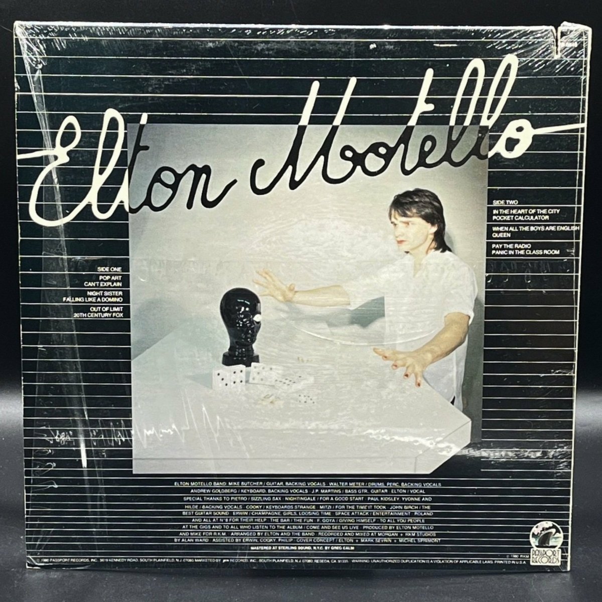 Elton Motello - Pop Art 12" vinyl record — Ominous Synths Records