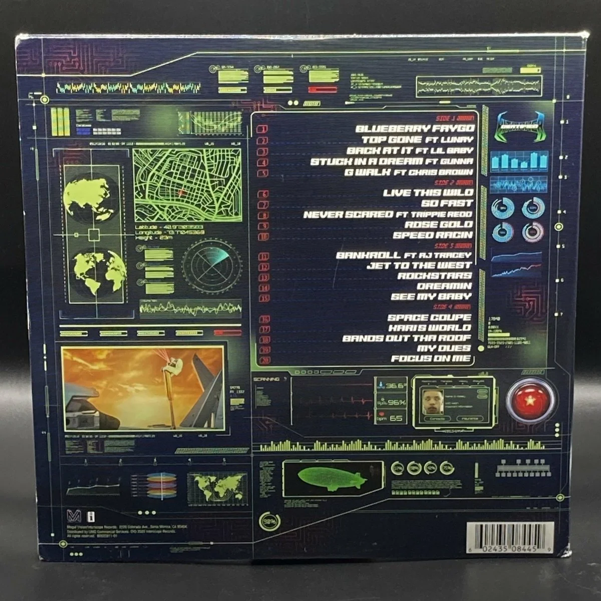 Takeoff - The Last Rocket 12" vinyl record — Ominous Synths Records