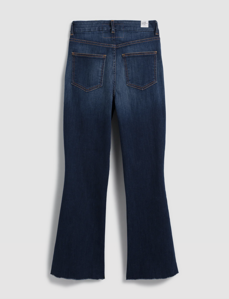 Deborah Kent's Boutique in South Tampa — Killian Crop Flare Jean in 2003 Medium Wash by Frank ...