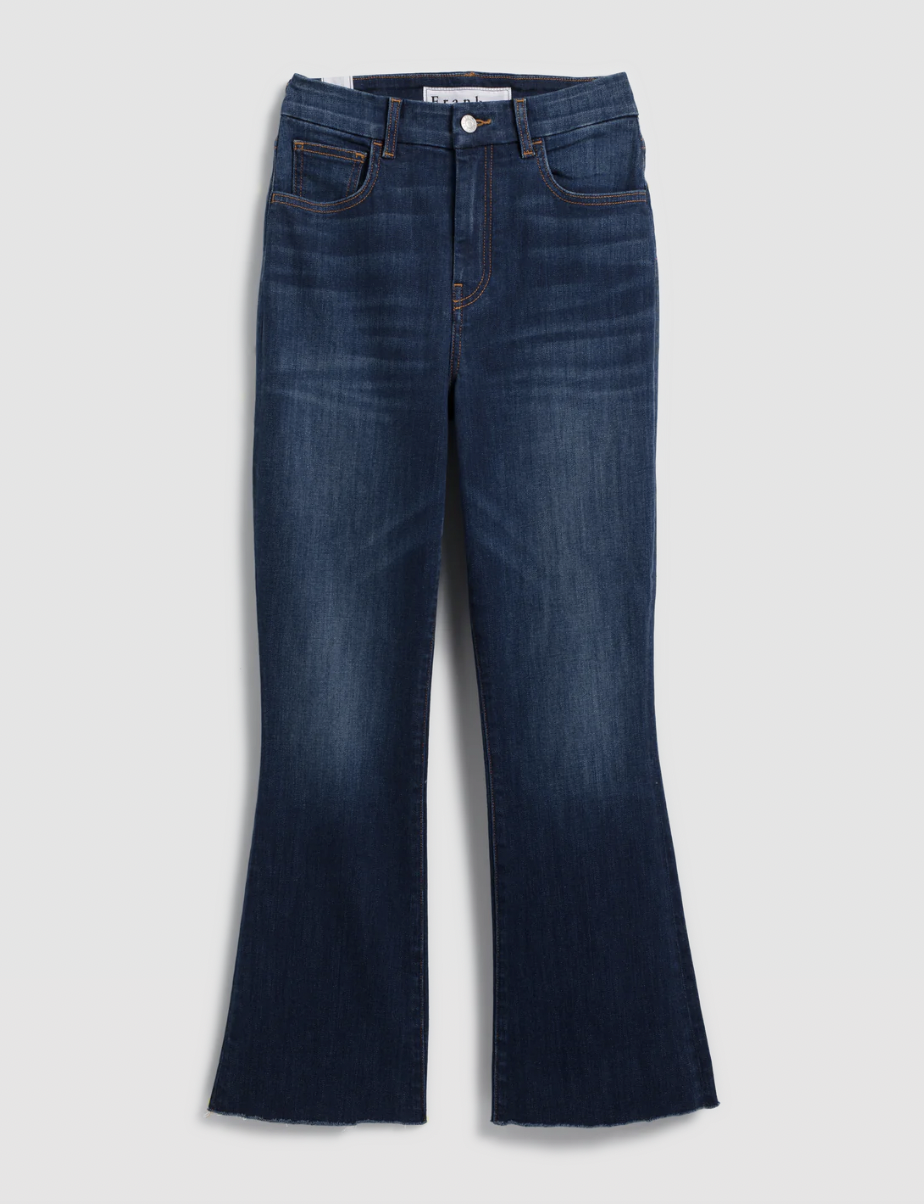 Deborah Kent's Boutique in South Tampa — Killian Crop Flare Jean in 2003 Medium Wash by Frank ...