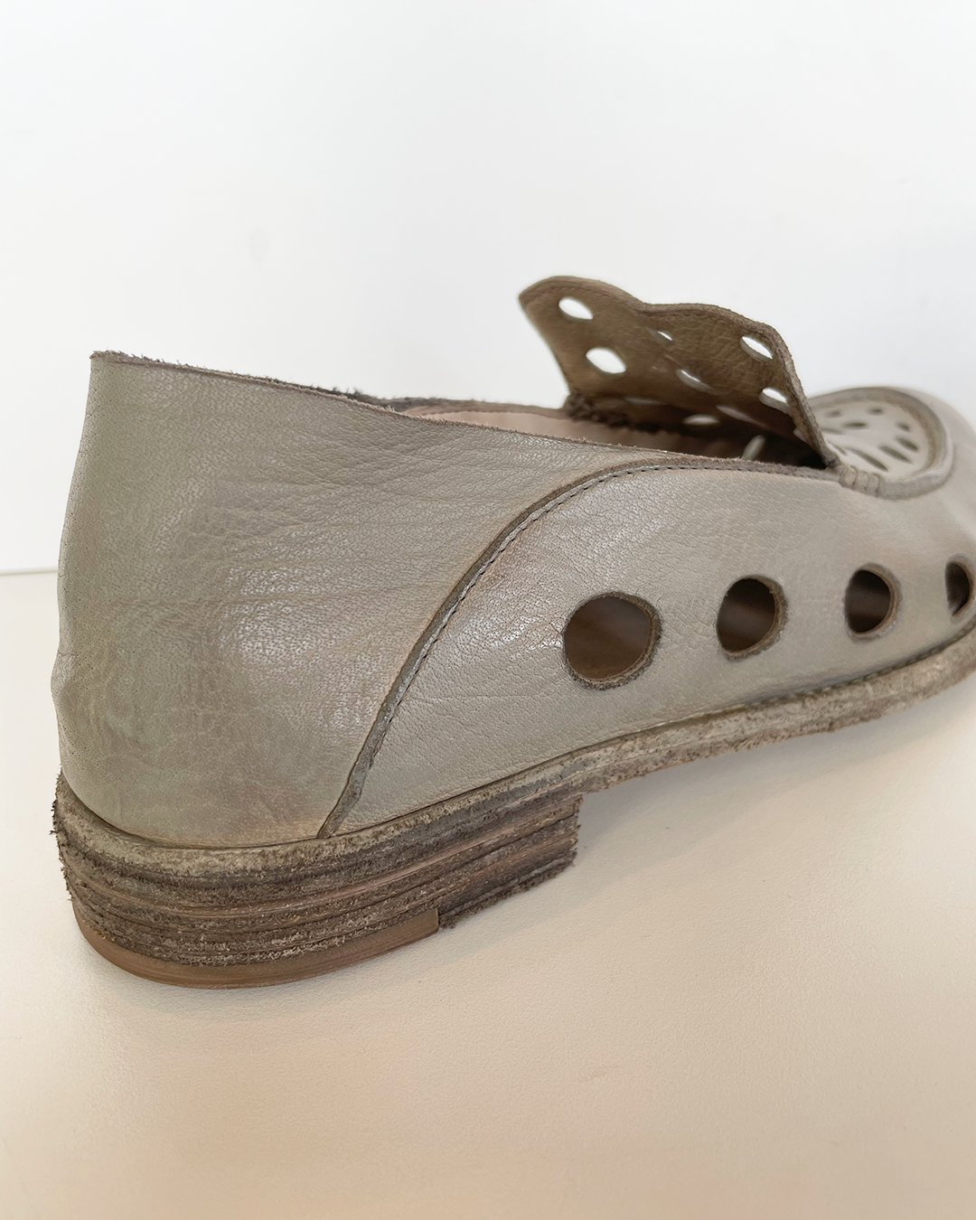 Deborah Kent's Boutique in South Tampa — Leather Penny Loafer in Silver ...