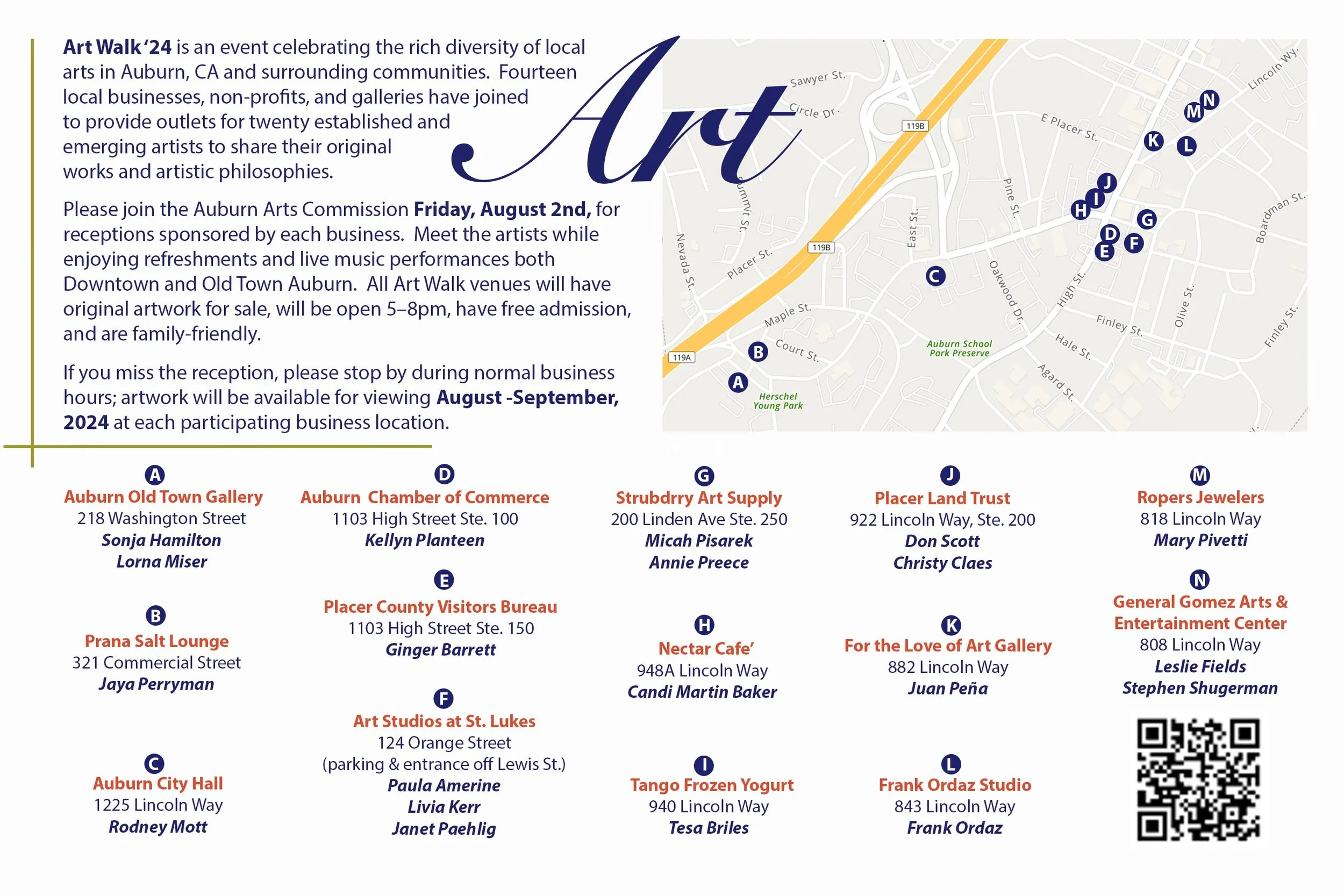Auburn Art Walk — Auburn Arts Commission