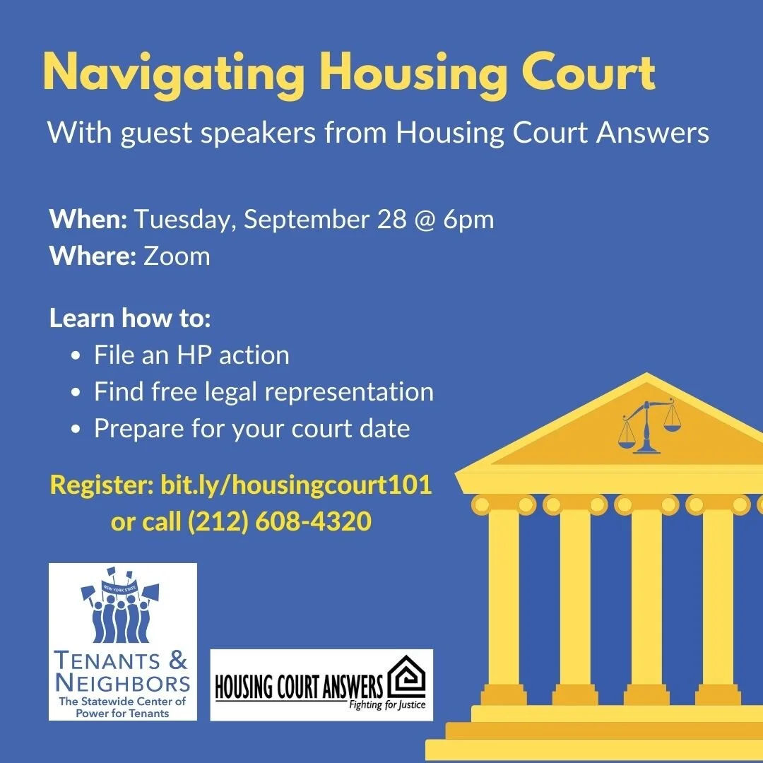 Events — Tenants & Neighbors