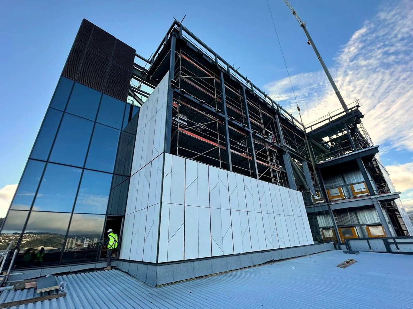 New Dunedin Hospital - Whakatuputupu - Outpatient building construction ...