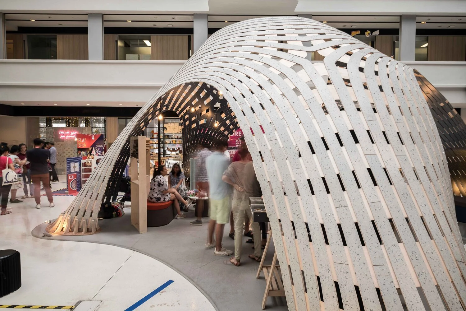 Catenary Grid Shell — Produce