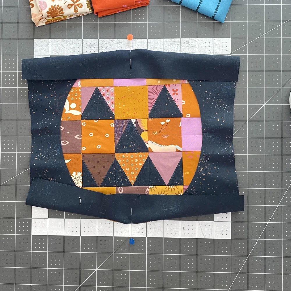 Sew a perfect inset circle — Mija Handmade