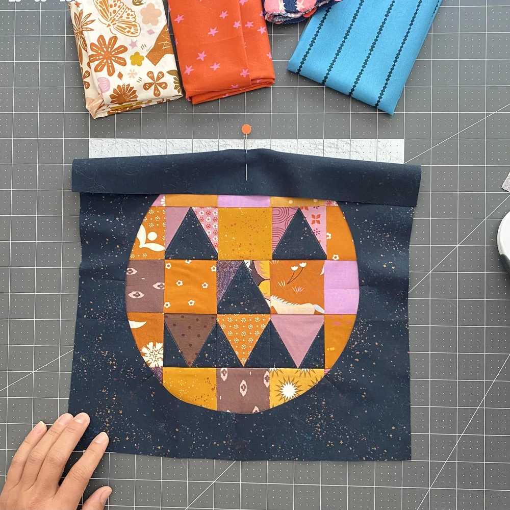 Sew a perfect inset circle — Mija Handmade