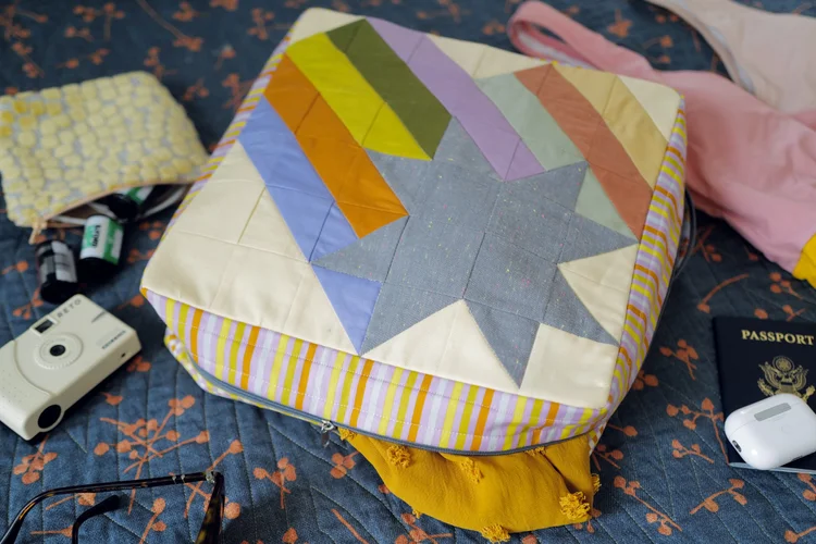 Spare Quilt Block Packing Cube Tutorial — Mija Handmade