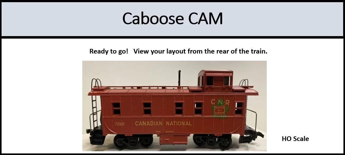 Model Train Video Camera — Choo Choo Vision