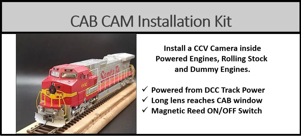 Model Train Video Camera — Choo Choo Vision