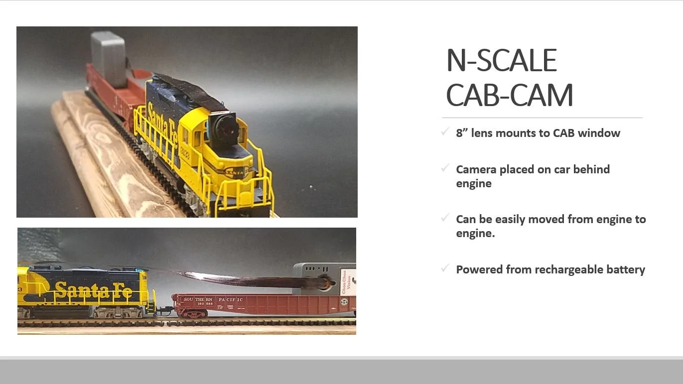 Model Train Video Camera — Choo Choo Vision