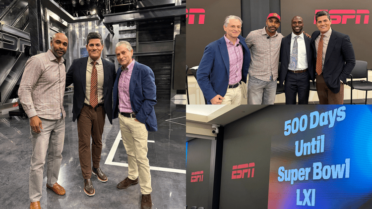 David Joins ESPN’s “500 Days Until Super Bowl 2027” Panel — David Tyree