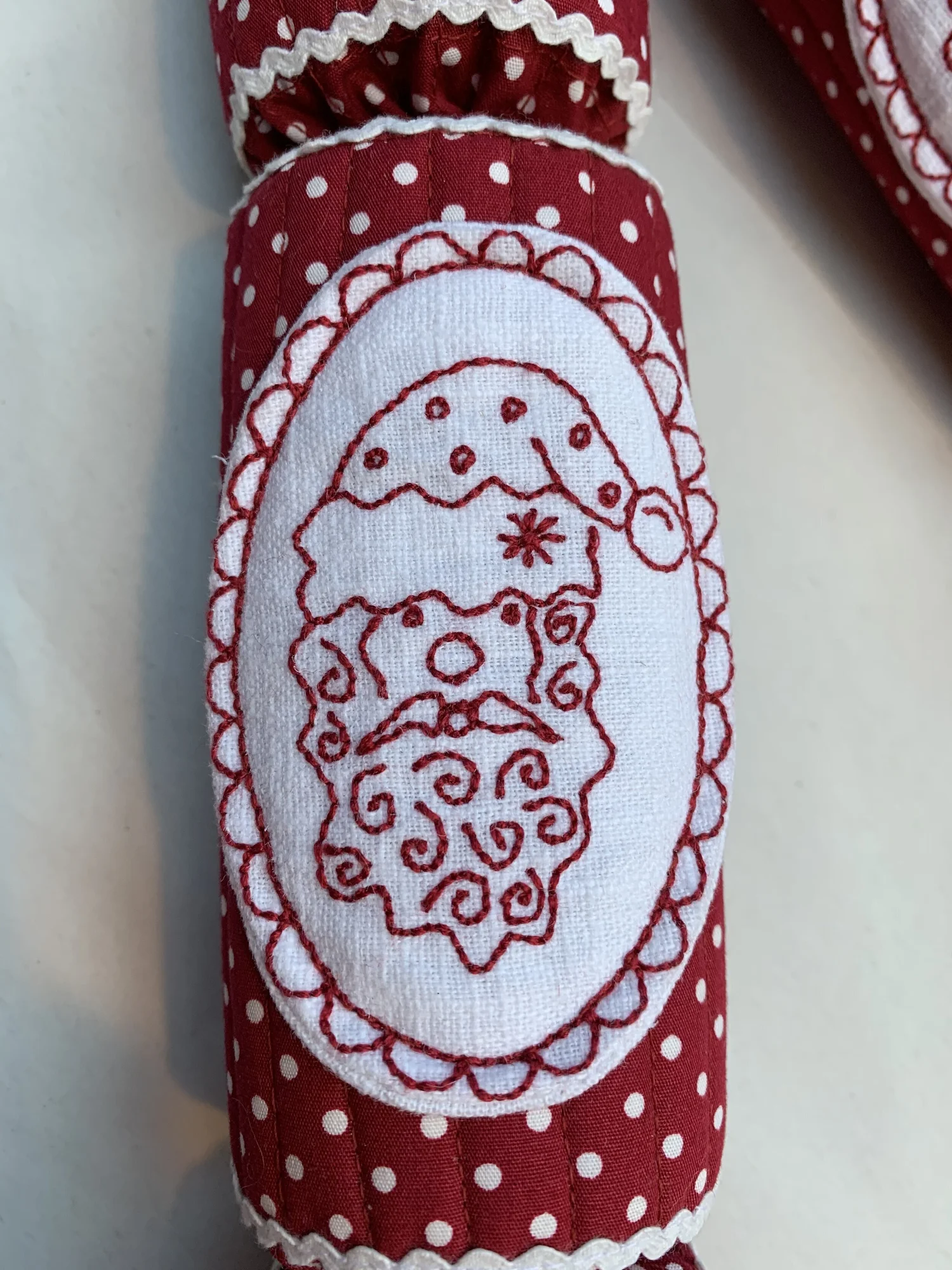 Scandi Christmas Redwork Cushion Cover Kit — Dandelion Designs by Mandy ...