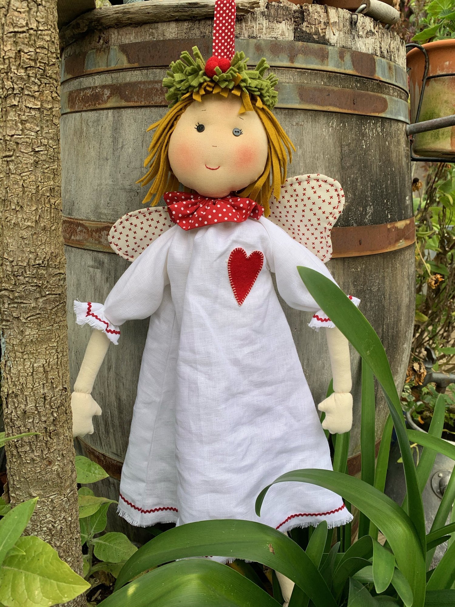 Polly Rag Doll School Uniform Kit — Dandelion Designs by Mandy Shaw