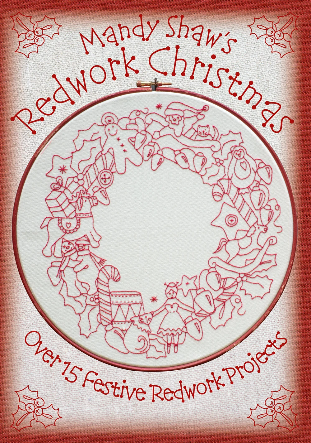 Mandy Shaw's Red and White Christmas Book — Dandelion Designs by Mandy Shaw