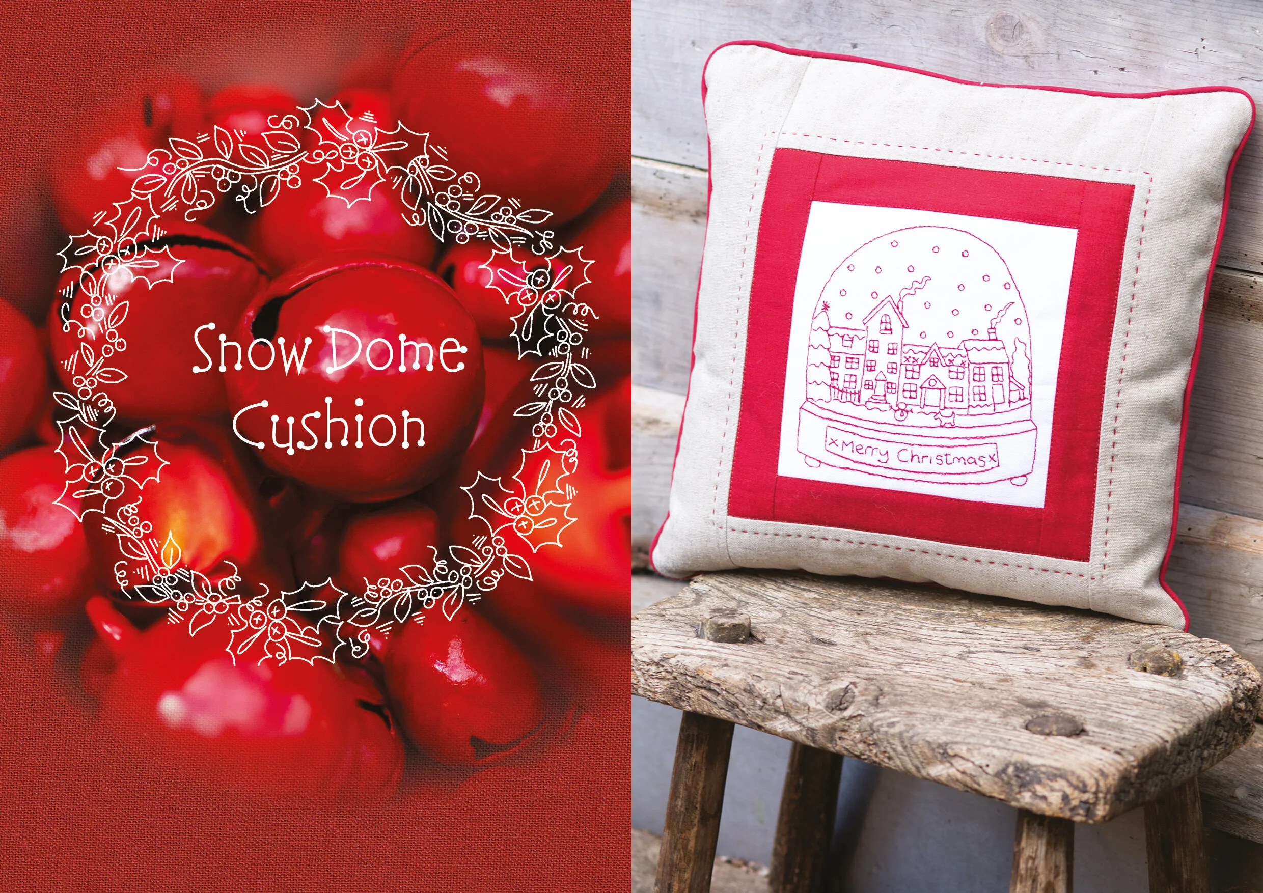 Mandy Shaw's Red and White Christmas Book — Dandelion Designs by Mandy Shaw