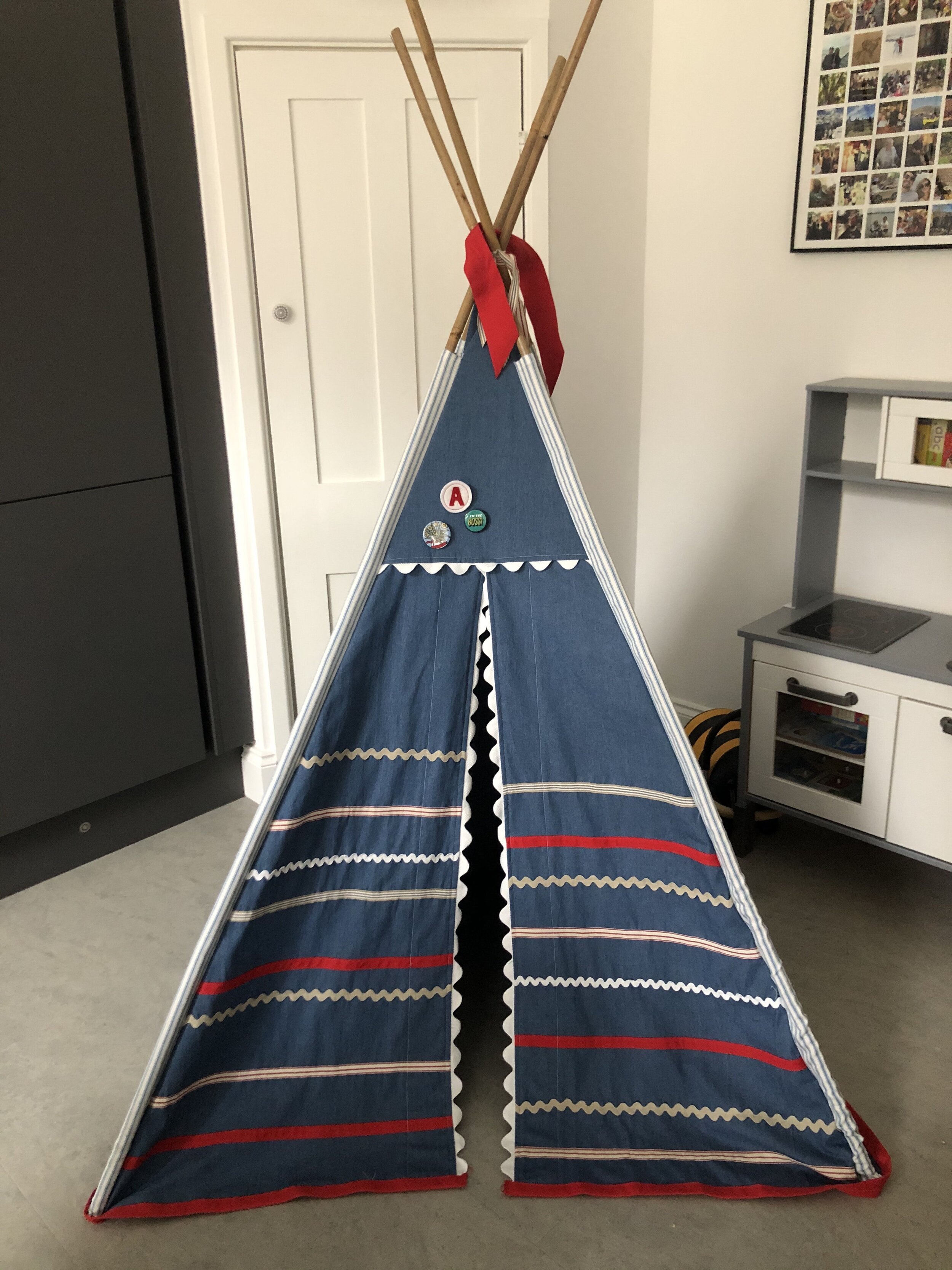 Chris Moose Hanging Heart Pattern — Dandelion Designs by Mandy Shaw