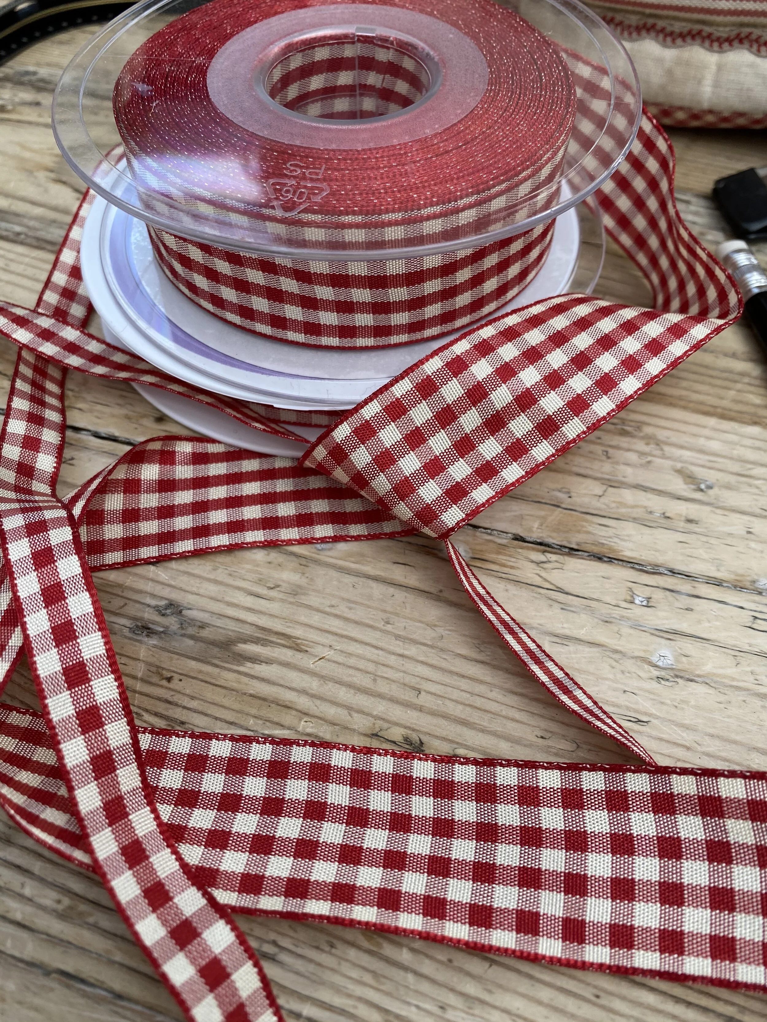 Gingham Ribbon — Dandelion Designs by Mandy Shaw